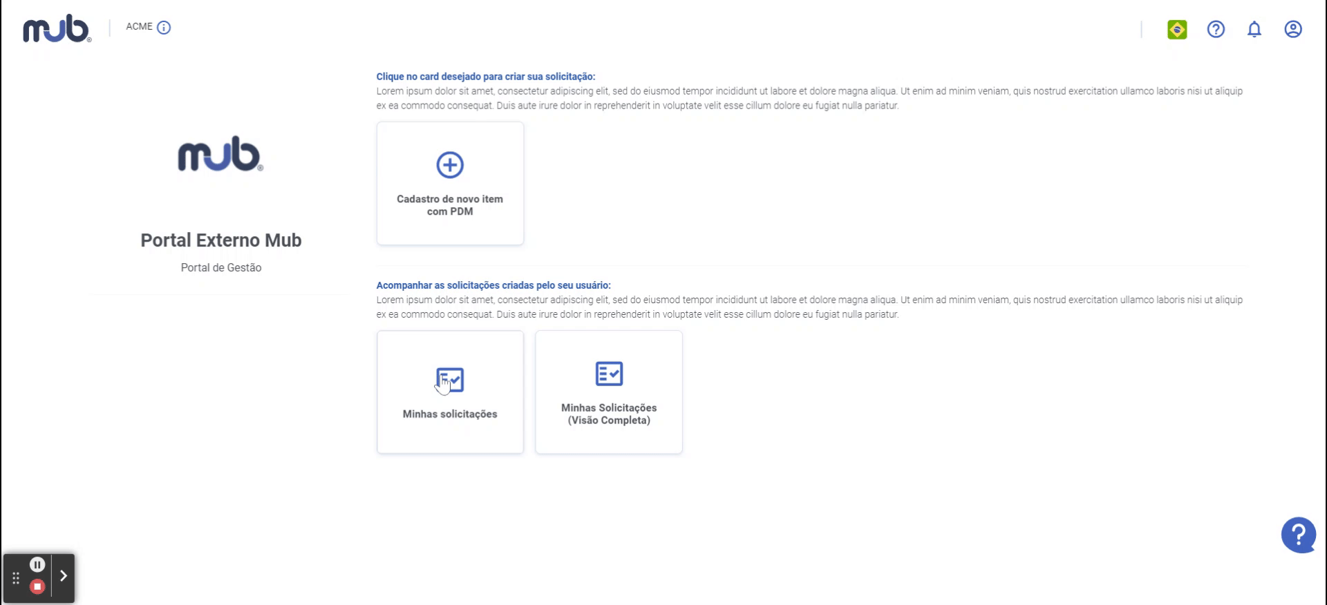 Como acompanhar minhas solicitações no portal mub – Central de Ajuda do mub